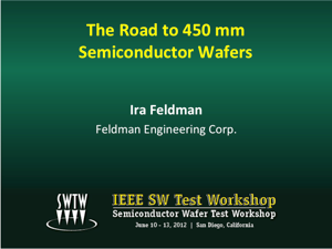 IEEE Semiconductor Wafer Test Workshop 2012 – Session 4 (Monday) – High ...